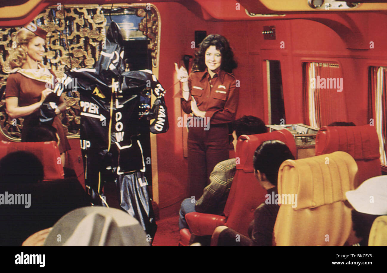 THE BIG BUS (1976) MARY WILCOX, STOCKARD CHANNING BGBS 017 Stock Photo ...