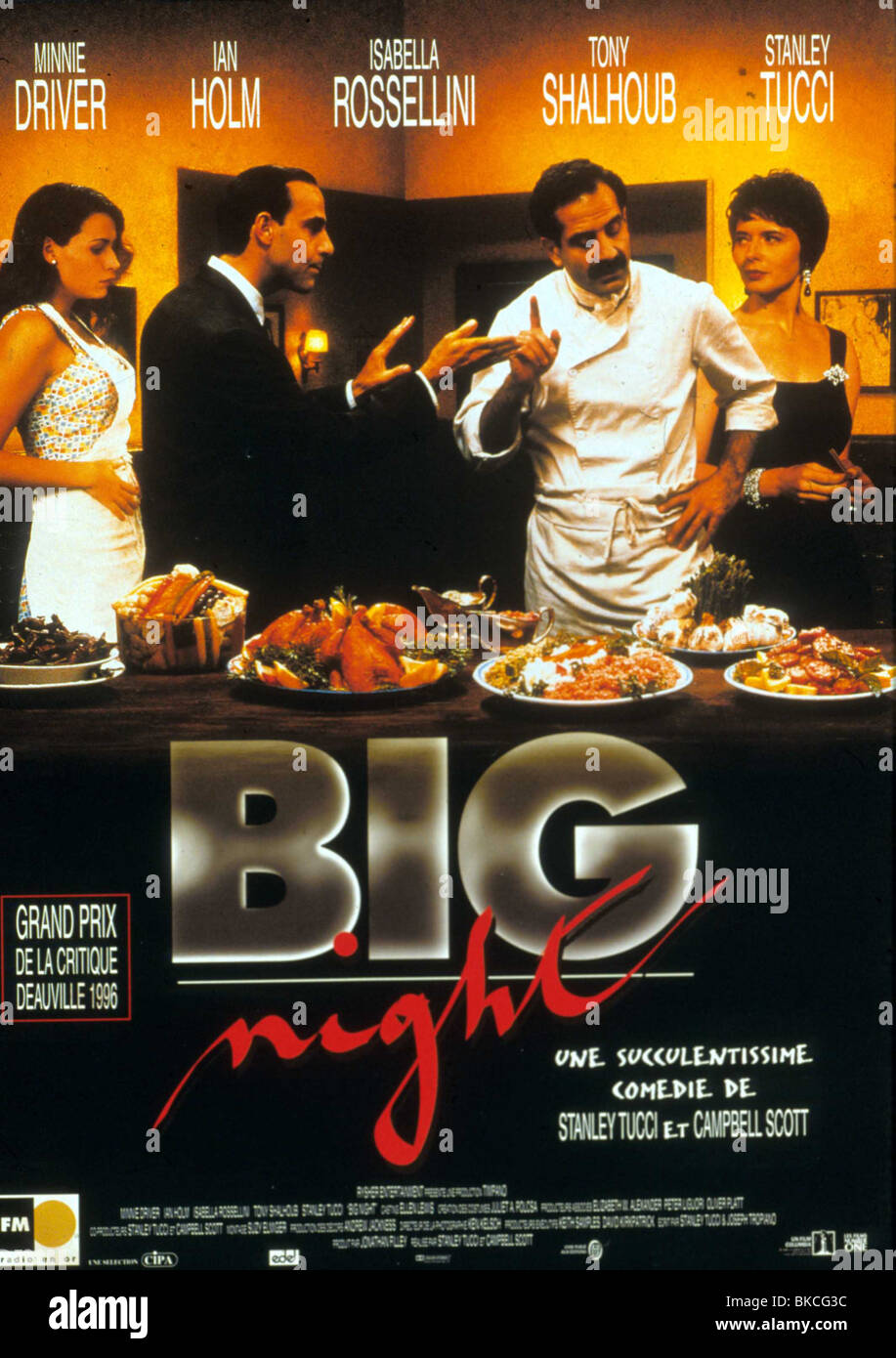 BIG NIGHT 1996 POSTER Stock Photo Alamy big-night-1996-poster-stock-photo-alamy