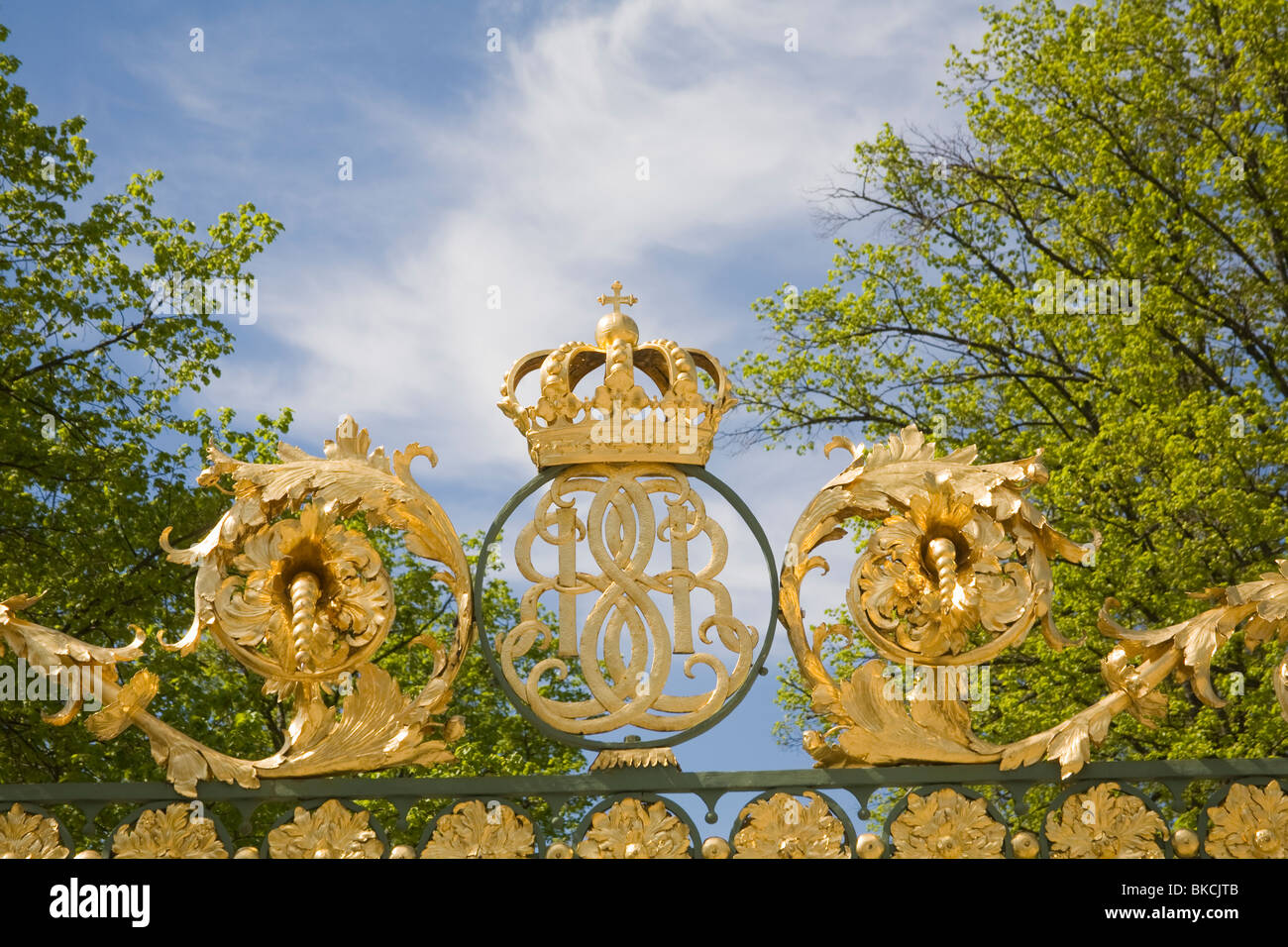 Royal gate drottningholm royal castle hi-res stock photography and ...