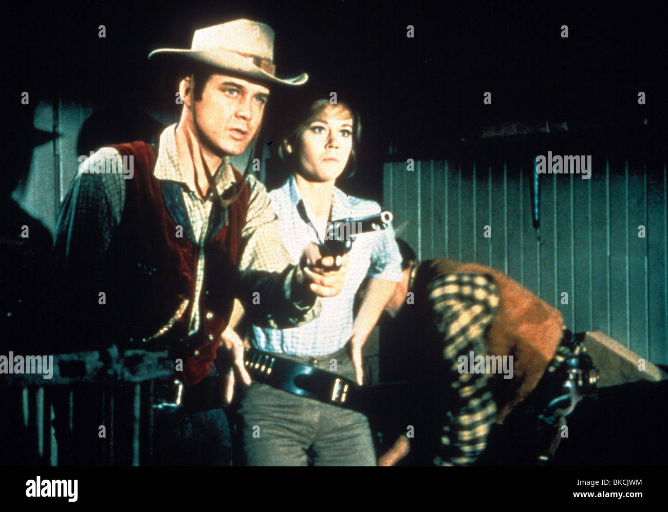 CAT BALLOU (1965) MICHAEL CALLAN, JANE FONDA CTBA 018 Stock Photo - Alamy