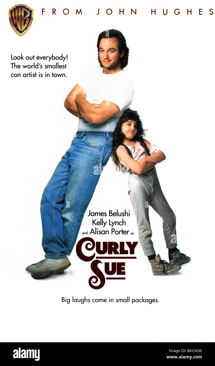 CURLY SUE (1991) POSTER JAMES BELUSHI, ALISON PORTER CRS 001VS Stock ...