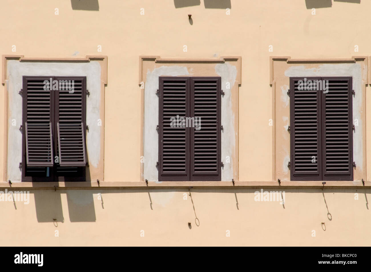 Old facades in Florence Stock Photo - Alamy