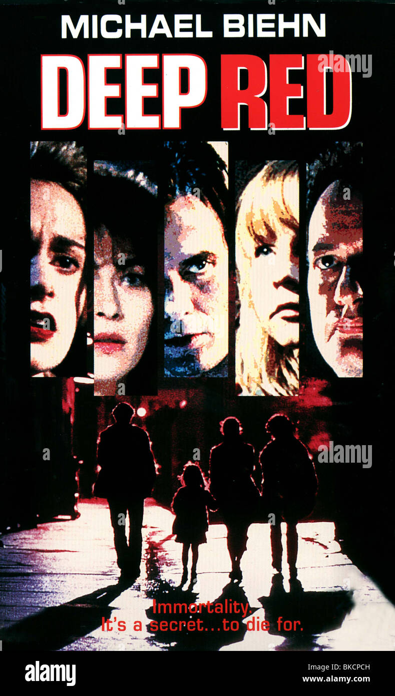 DEEP RED (TVM) -1994 POSTER Stock Photo - Alamy