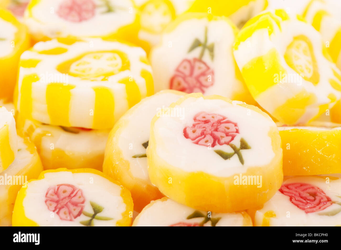 Many old fashioned sweets in different tastes Stock Photo - Alamy