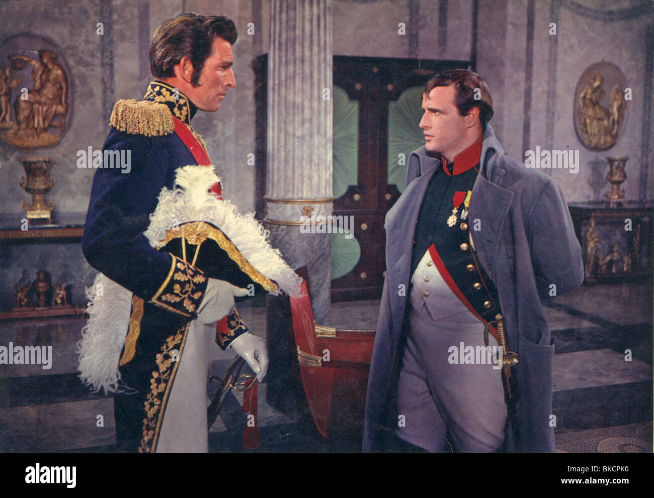 DESIREE (1954) MICHAEL RENNIE, MARLON BRANDO DSRE 006FOH Stock Photo ...
