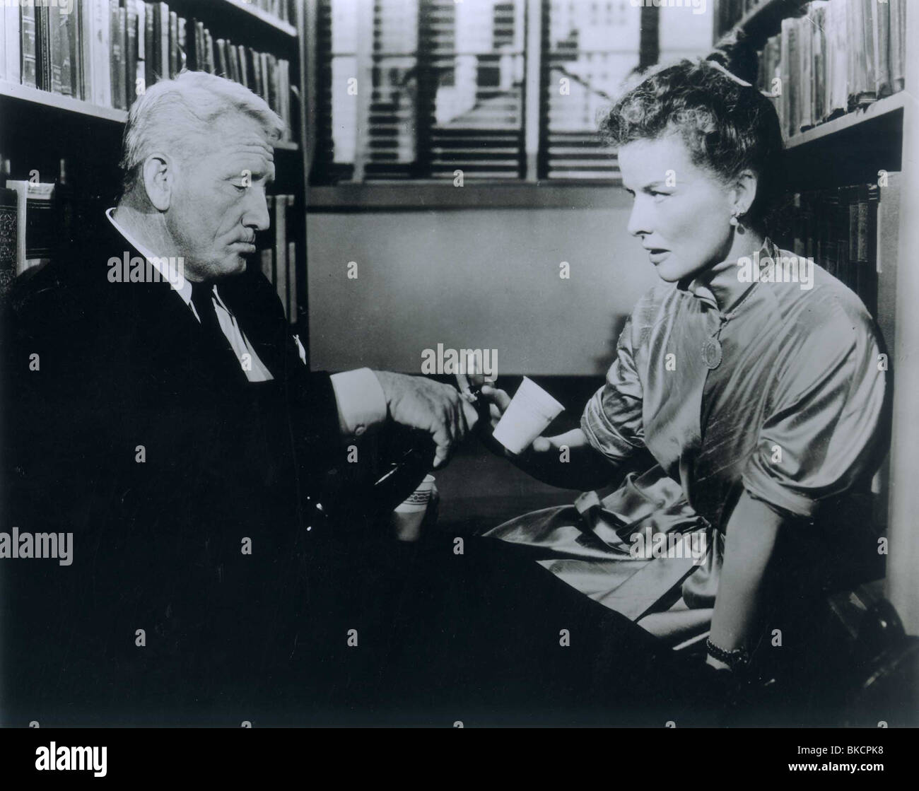 DESK SET (1957) HIS OTHER WOMAN (ALT) SPENCER TRACY, KATHARINE HEPBURN ...