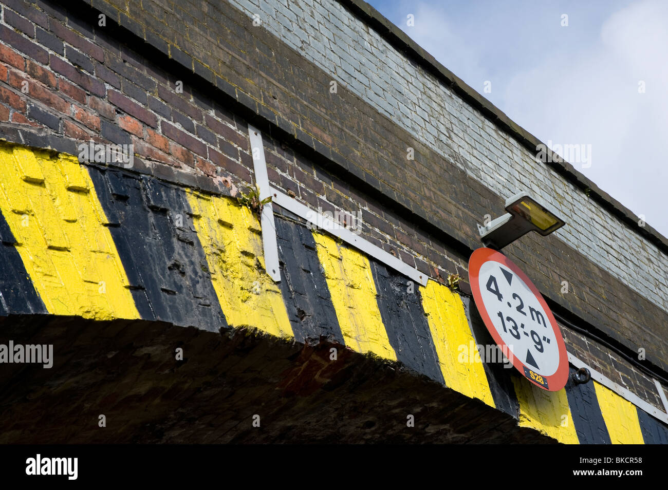 Bridge Height Restriction Warning High Resolution Stock Photography and ...