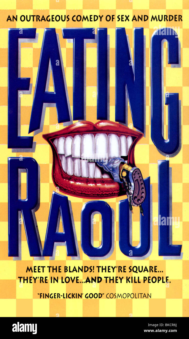 EATING RAOUL -1982 POSTER Stock Photo - Alamy