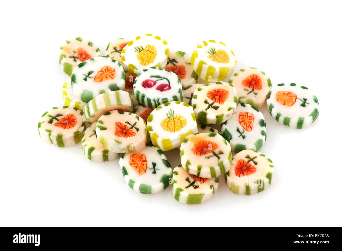 Many old fashioned sweets in different tastes Stock Photo - Alamy