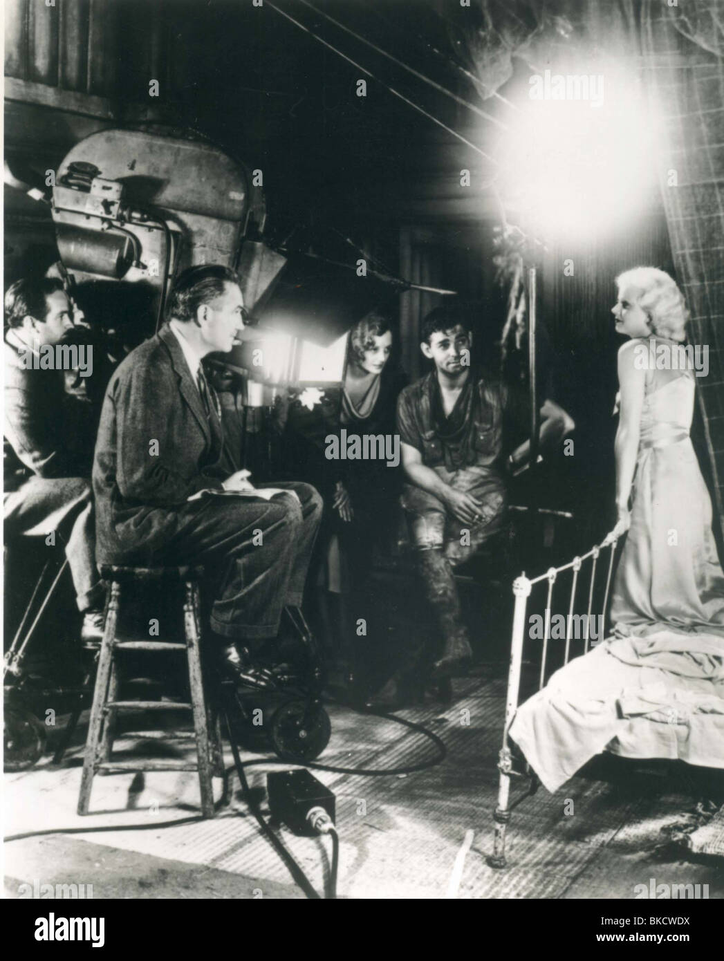 Jean harlow clark gable on set red dust hi-res stock photography and ...