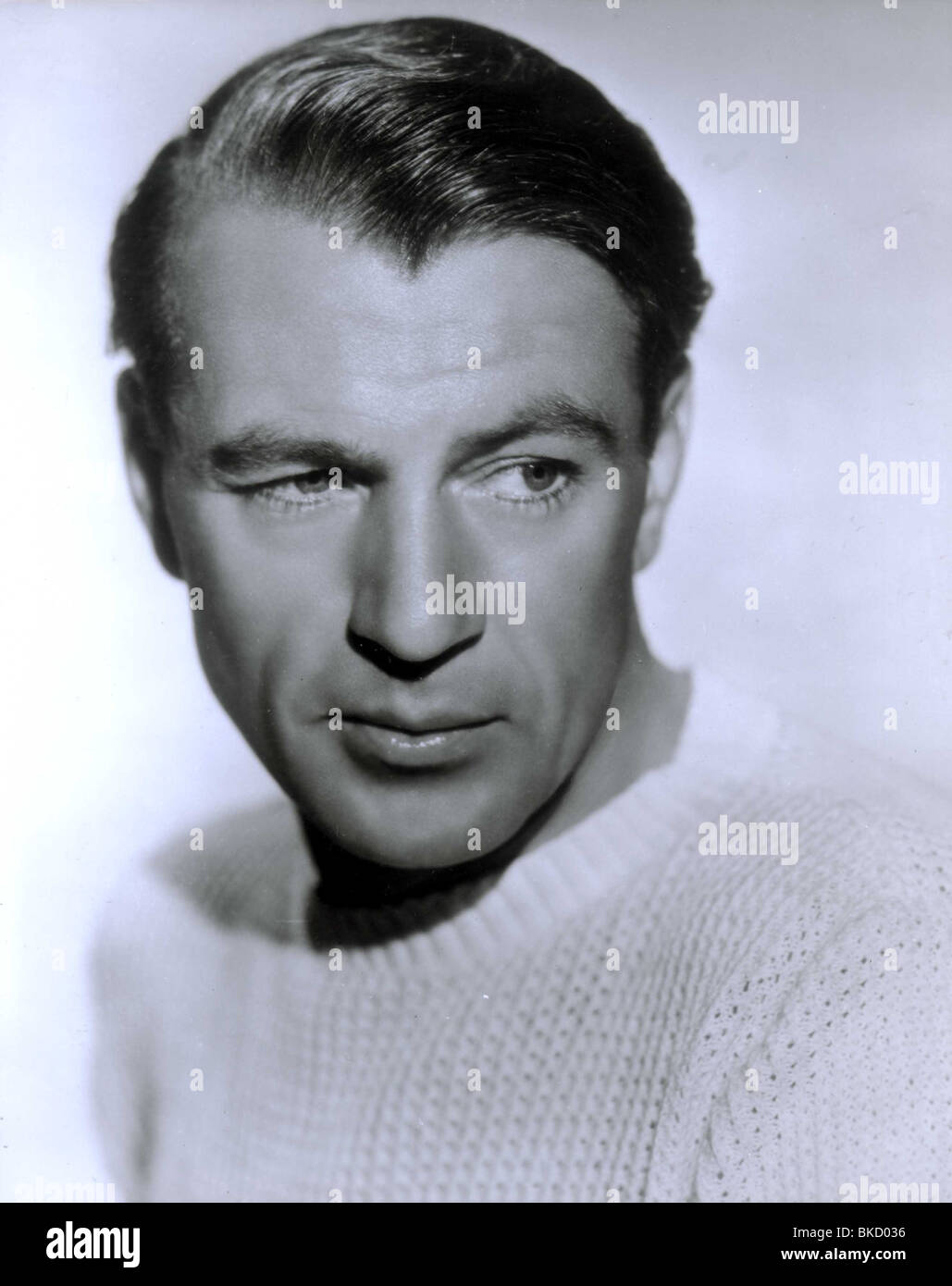 GARY COOPER PORTRAIT Stock Photo - Alamy