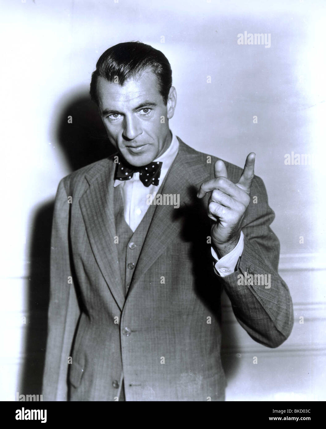 GARY COOPER PORTRAIT Stock Photo - Alamy