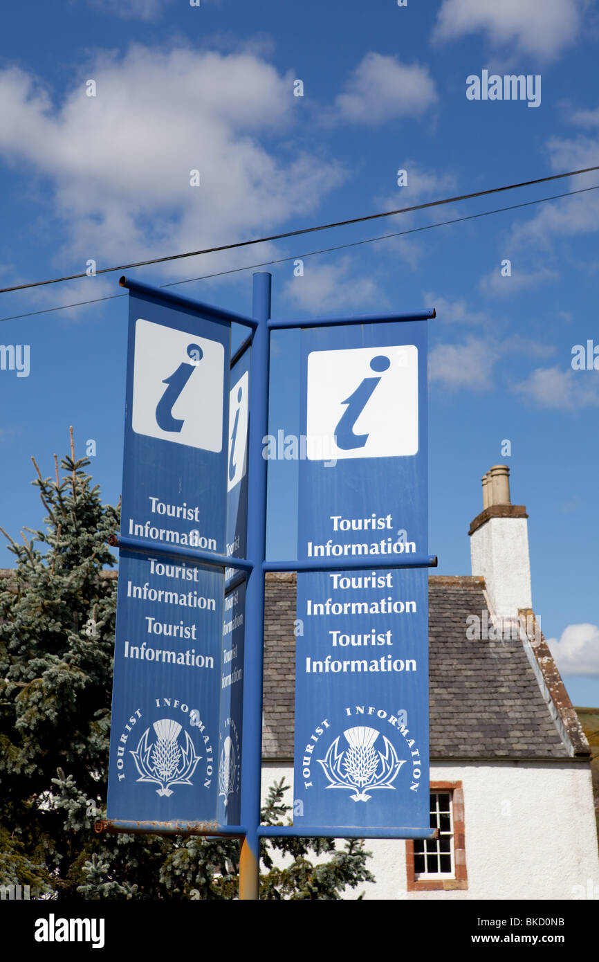 A tourist information sign Stock Photo - Alamy