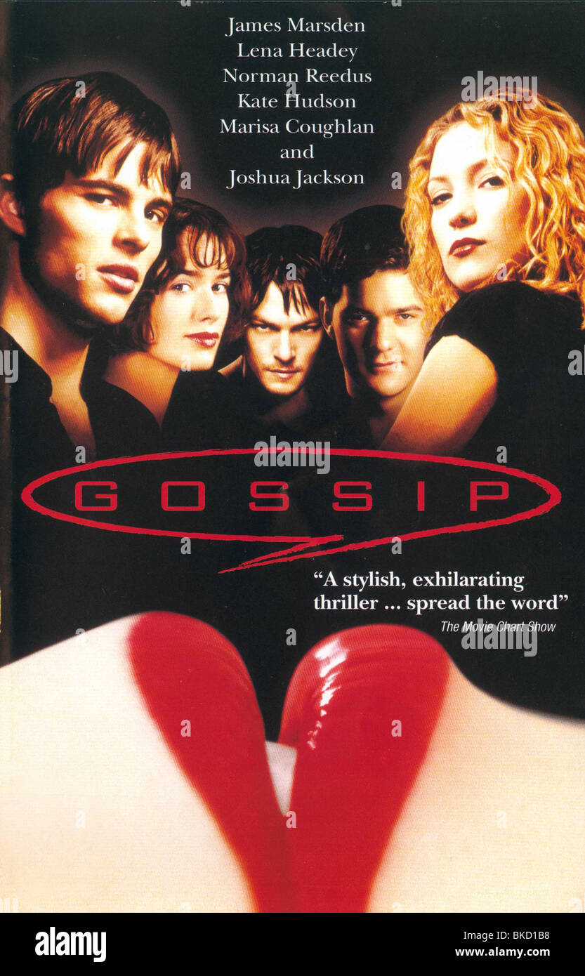 GOSSIP -2000 POSTER Stock Photo - Alamy