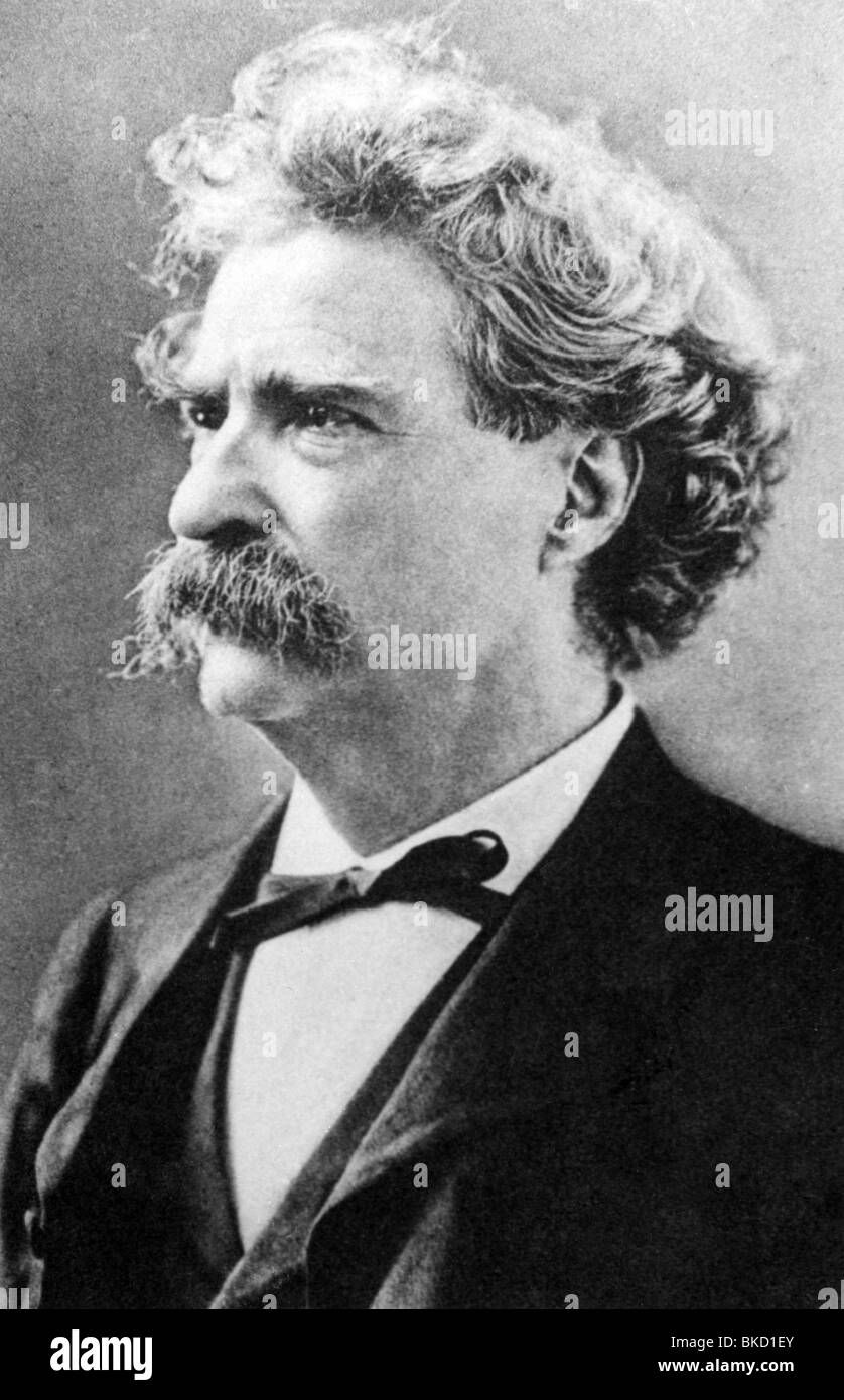 Mark twain portrait hi-res stock photography and images - Alamy