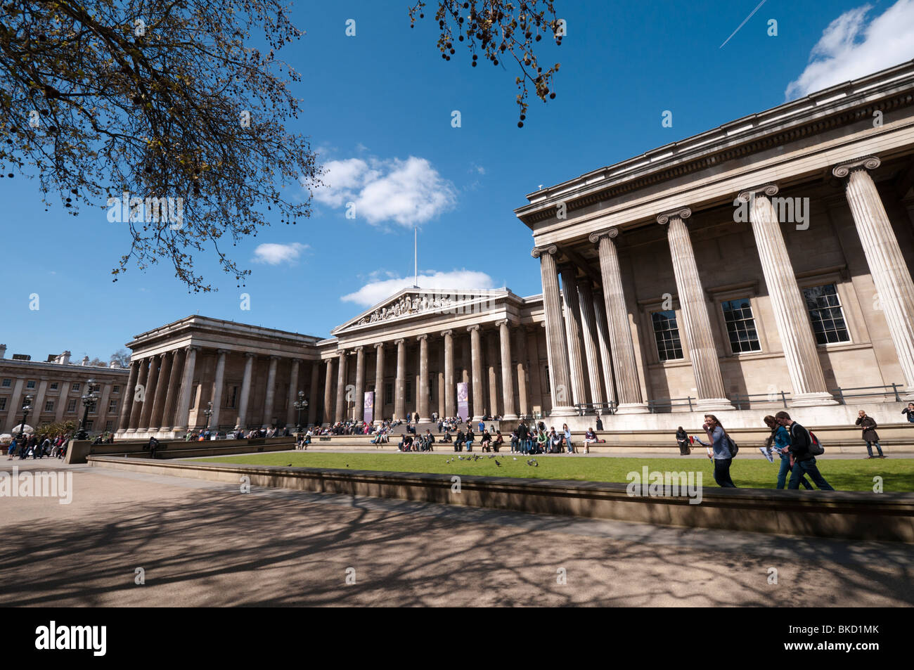 Outside view british museum london hi-res stock photography and images ...
