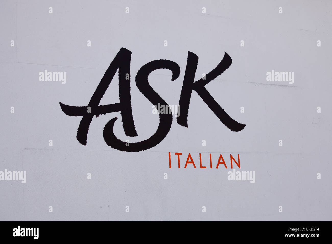 A well known high street diner chain Stock Photo - Alamy