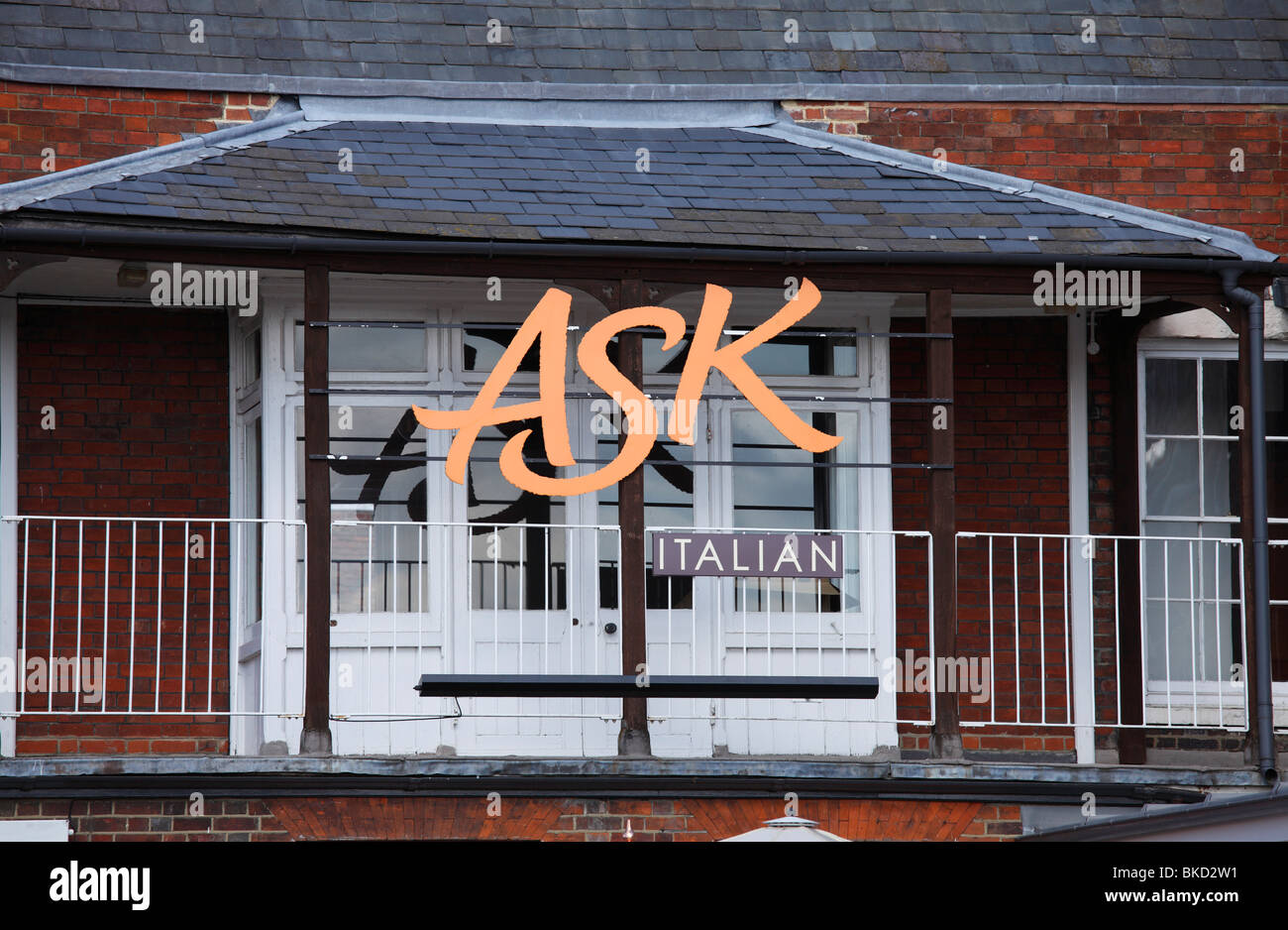 A well known high street diner chain Stock Photo - Alamy