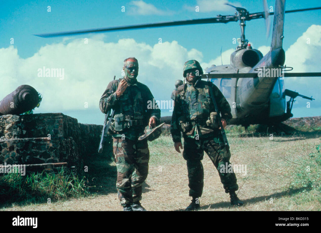 HEARTBREAK RIDGE (1986) CLINT EASTWOOD, ARLEN DEAN SNYDER HBR 041 Stock ...