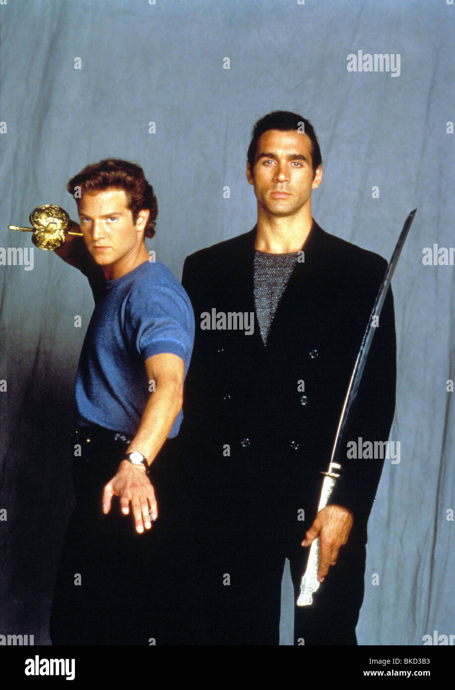 HIGHLANDER (TV - 1992) STAN KIRSCH, ADRIAN PAUL HTV 007 Stock Photo - Alamy
