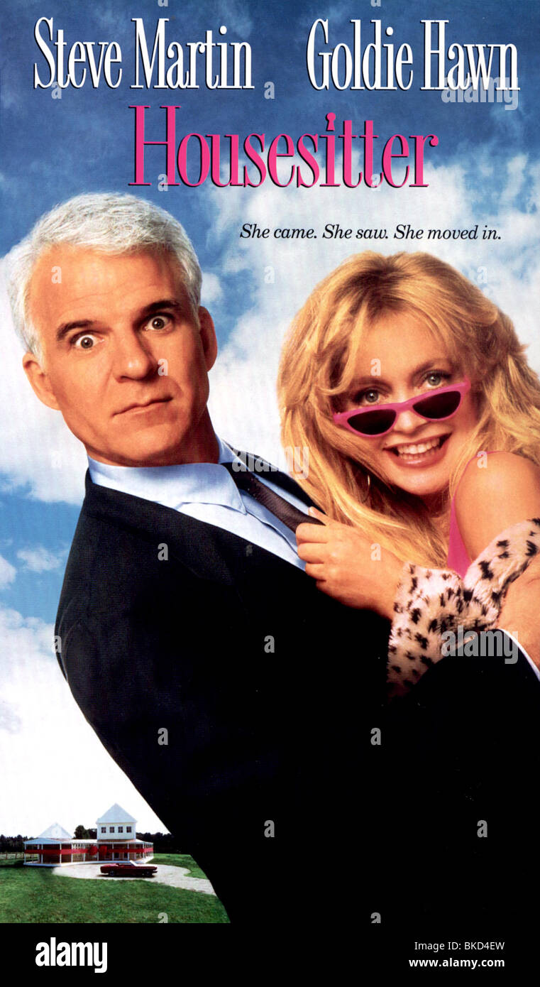 HOUSESITTER -1992 POSTER HST Stock Photo - Alamy