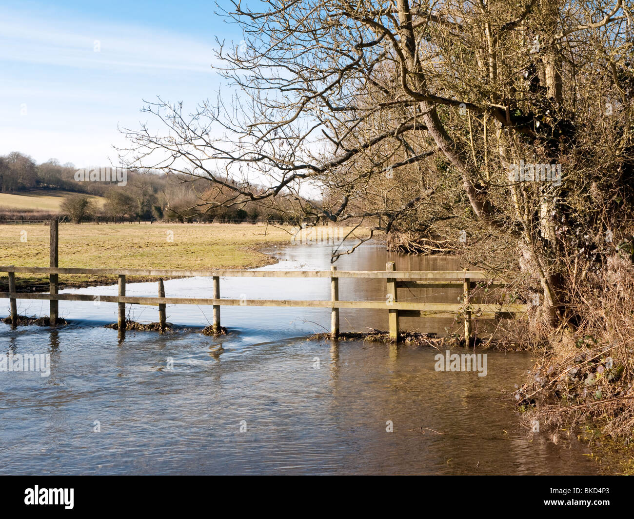 River Chess in the Chess Valley, Bucks, United Kingdom Stock Photo - Alamy