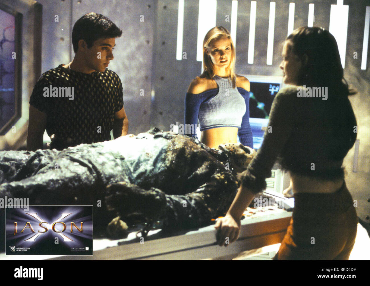 JASON X (2001) YANNI GELLMAN, KRISTI ANGUS, MELODY JOHNSON JSNX 002FOH Stock Photo - Alamy