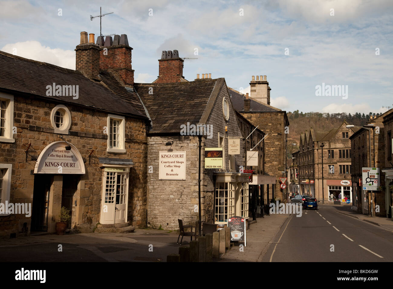 Village street bakewell hi-res stock photography and images - Alamy