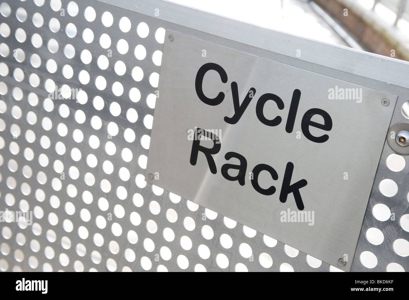 Cycle parking sign signs hi-res stock photography and images - Alamy