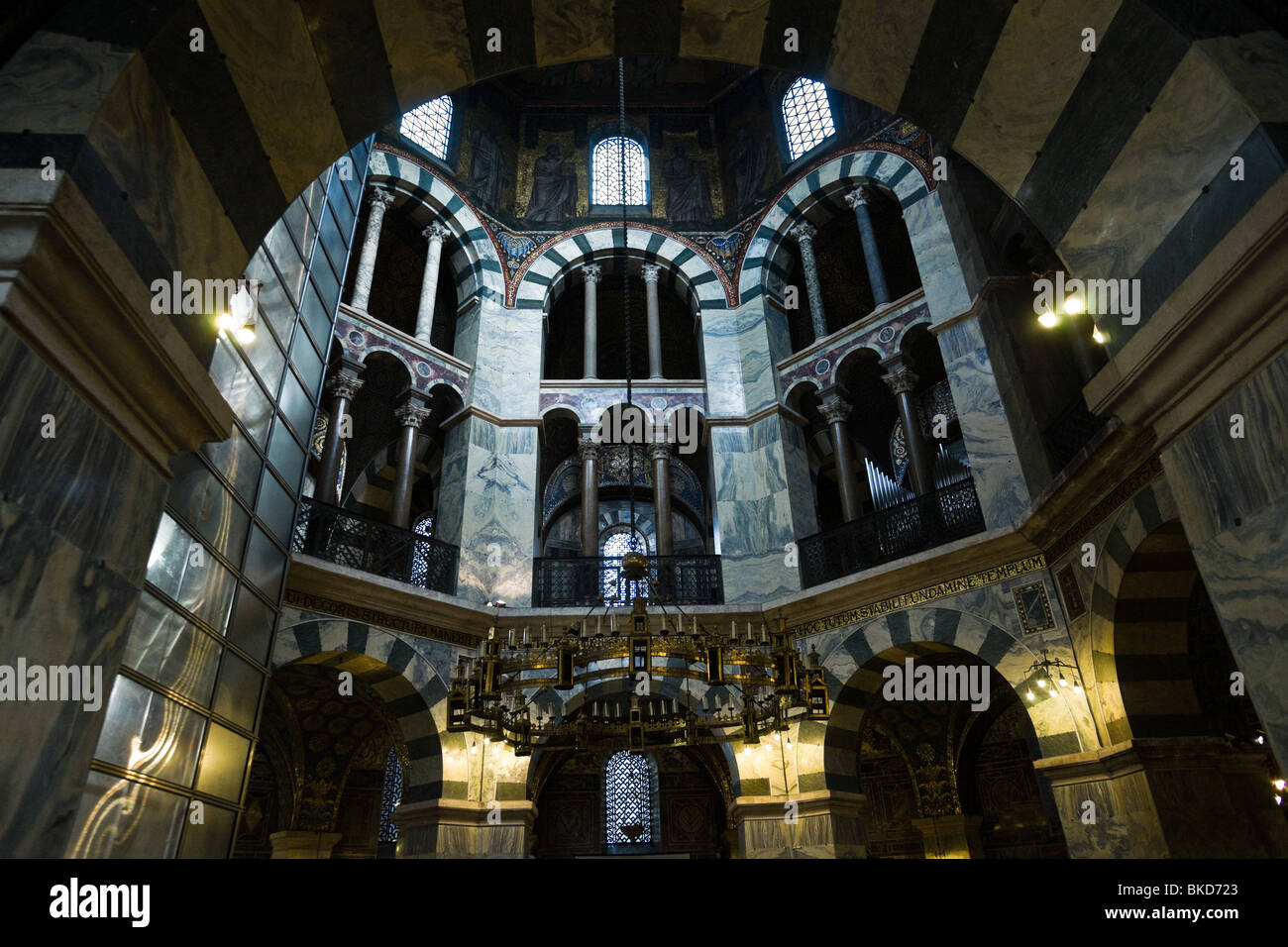 Aachen cathedral interior hi-res stock photography and images - Alamy