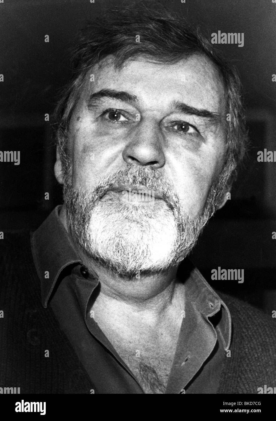 Wicki, Bernhard, 28.10.1919 - 5.1.2000, Swiss actor, director, portrait ...