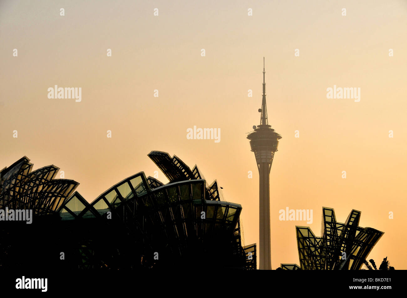 Panoramic Tower, Macau, China Stock Photo - Alamy