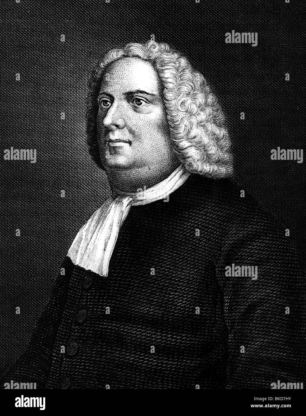 William penn english quaker founder Black and White Stock Photos ...