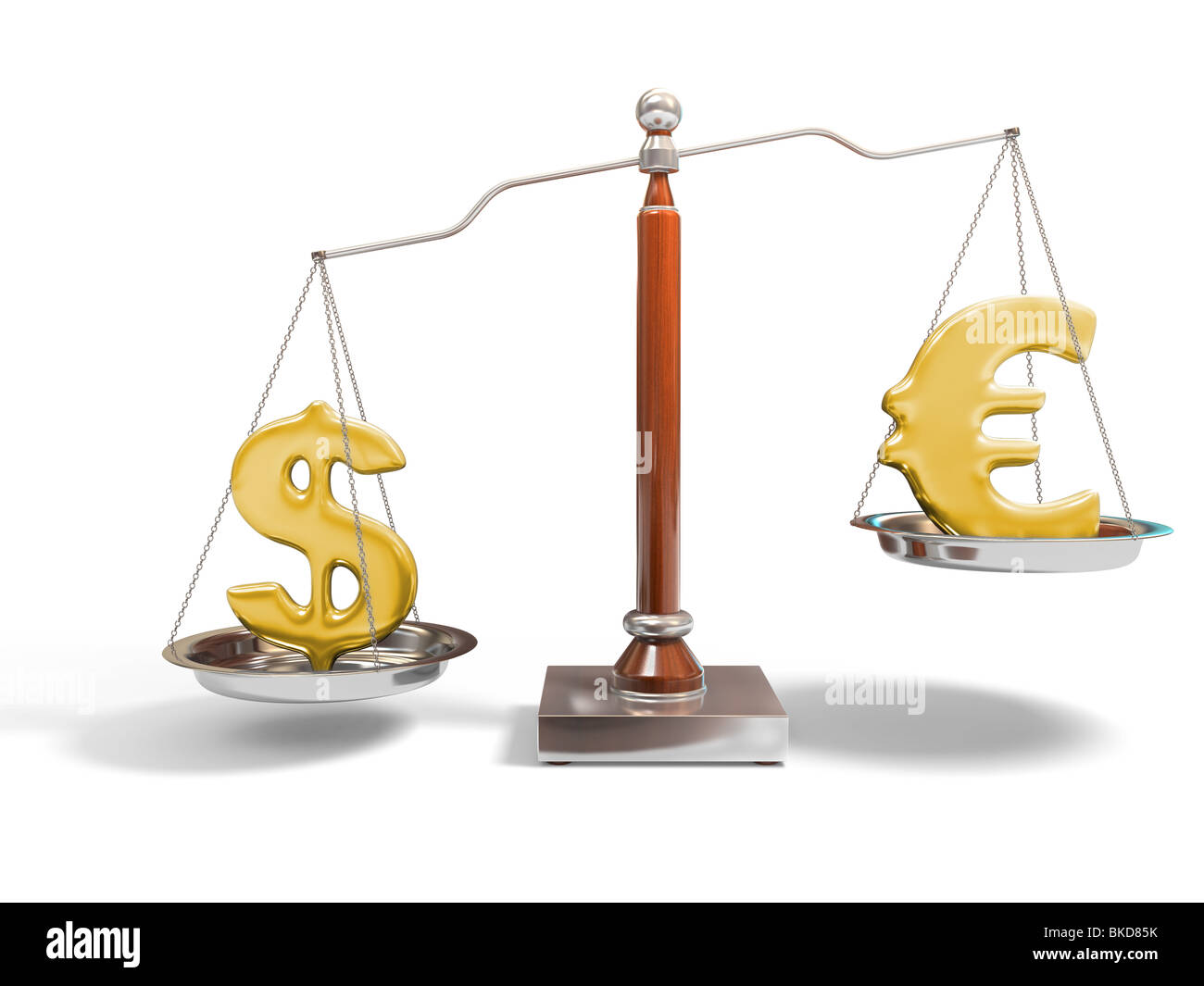 Balance scale coins on Cut Out Stock Images & Pictures - Alamy