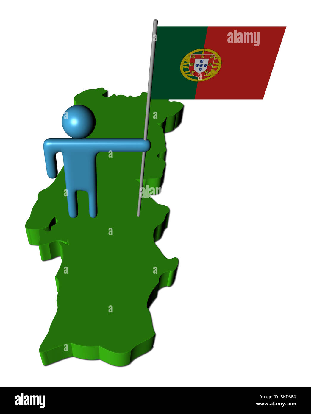 Portuguese map hi-res stock photography and images - Alamy