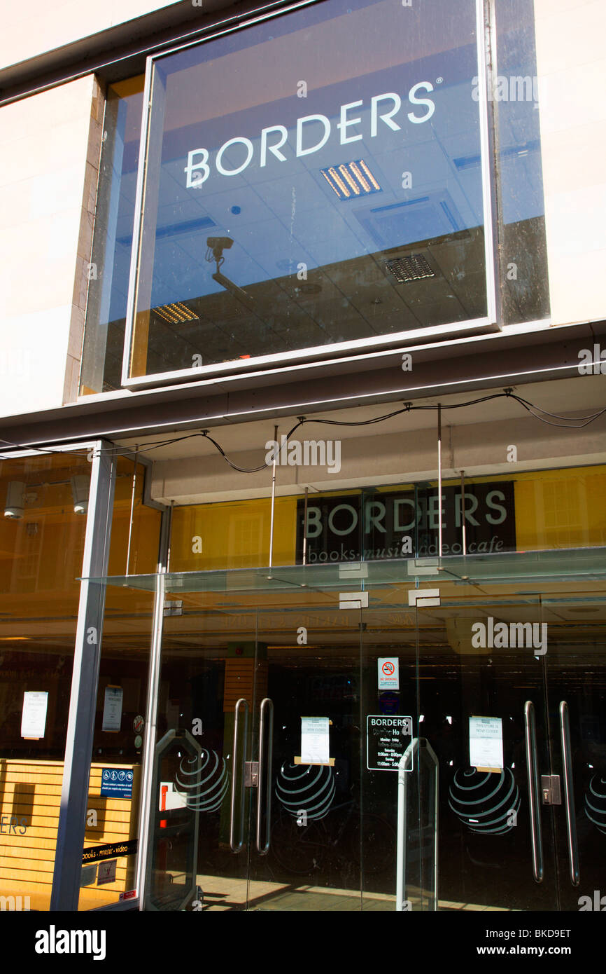 Borders store uk hi-res stock photography and images - Alamy