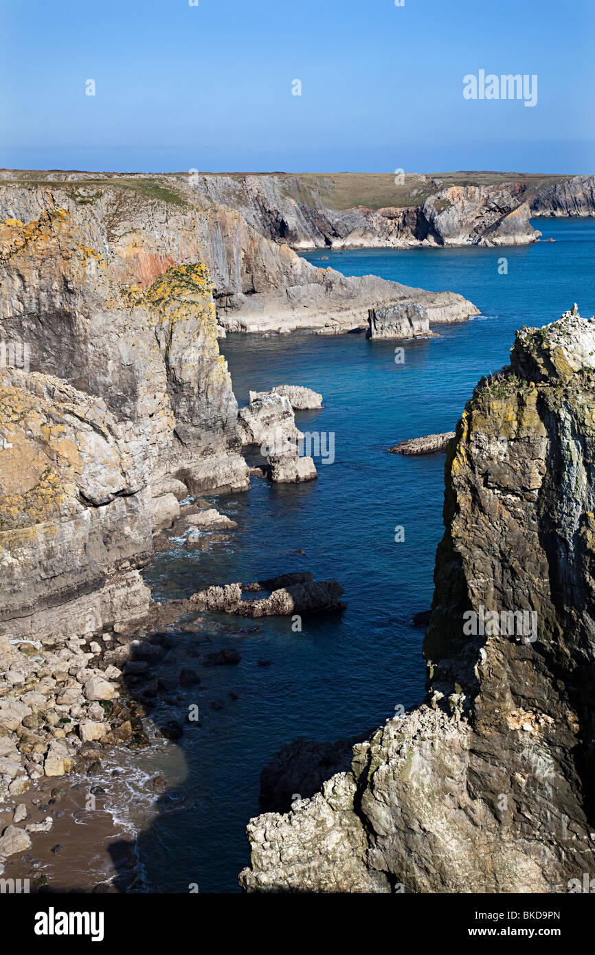 Sea stacks wales hi-res stock photography and images - Alamy