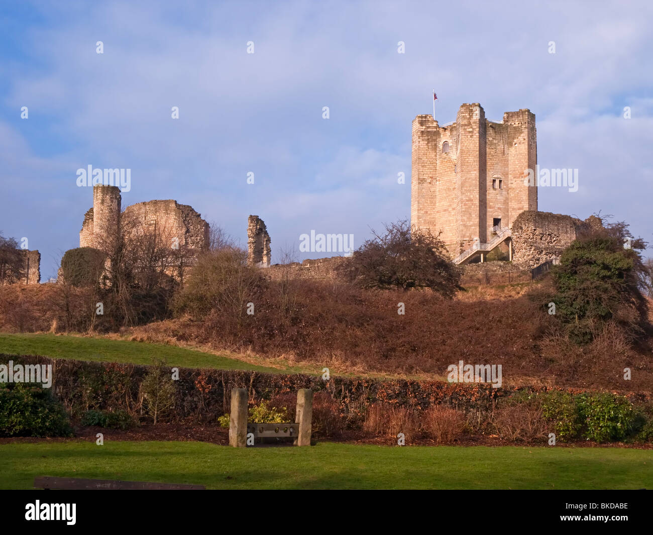 Conisbrough Castle, South Yorkshire, England Stock Photo - Alamy
