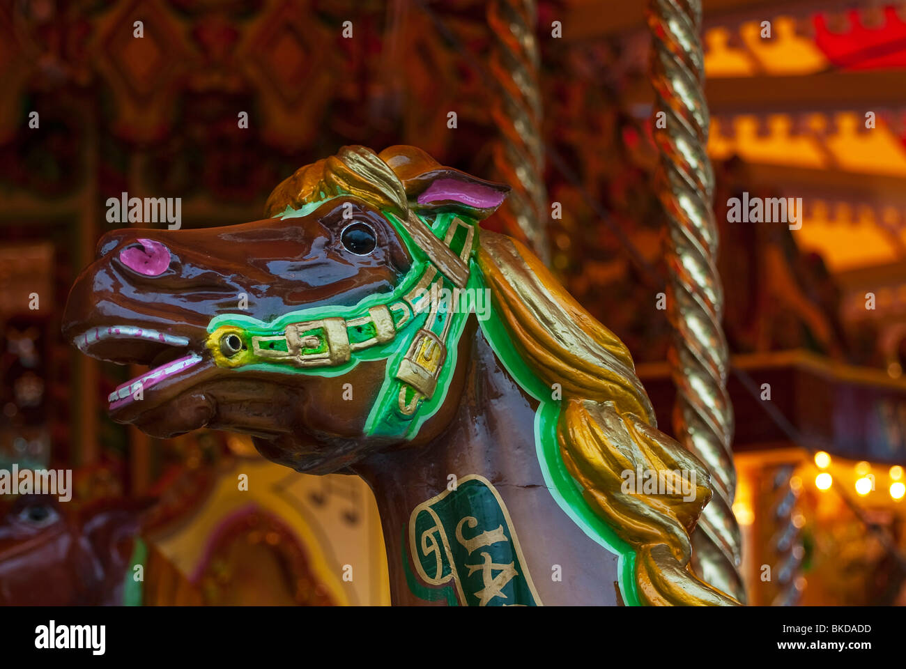Carousel horse hi-res stock photography and images - Alamy