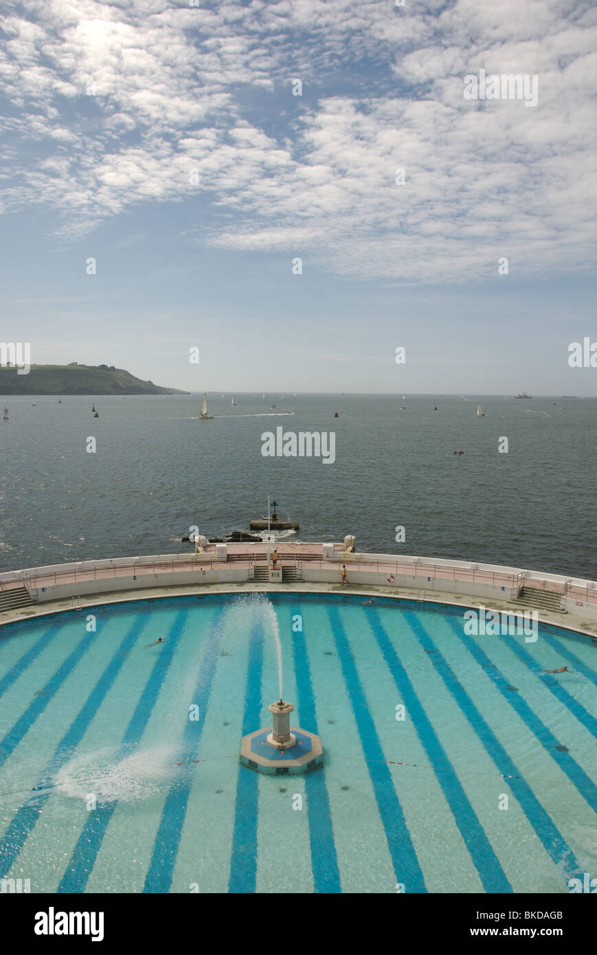 The Tinside Lido, Plymouth, Devon, UK Stock Photo - Alamy