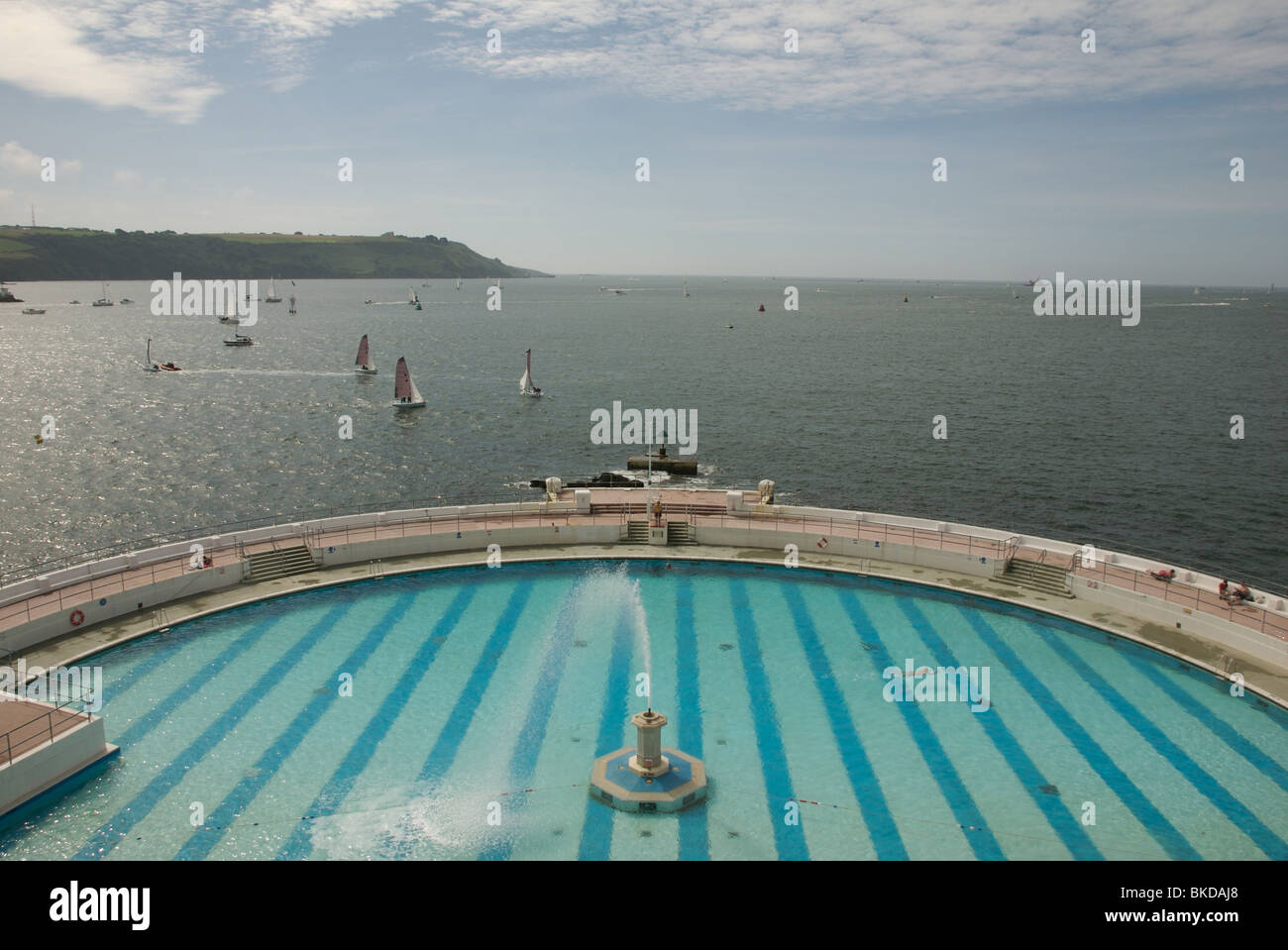 The Tinside Lido, Plymouth, Devon, UK Stock Photo - Alamy