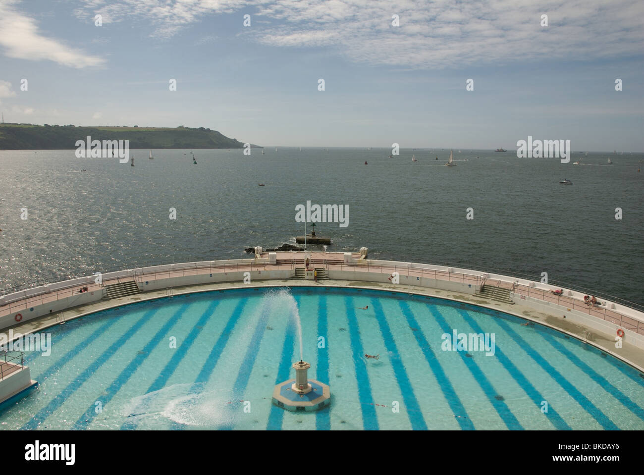 The Tinside Lido, Plymouth, Devon, UK Stock Photo - Alamy