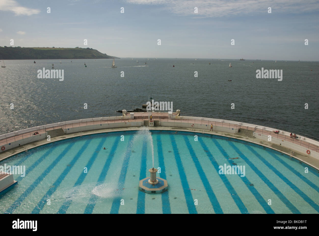 The Tinside Lido, Plymouth, Devon, UK Stock Photo - Alamy