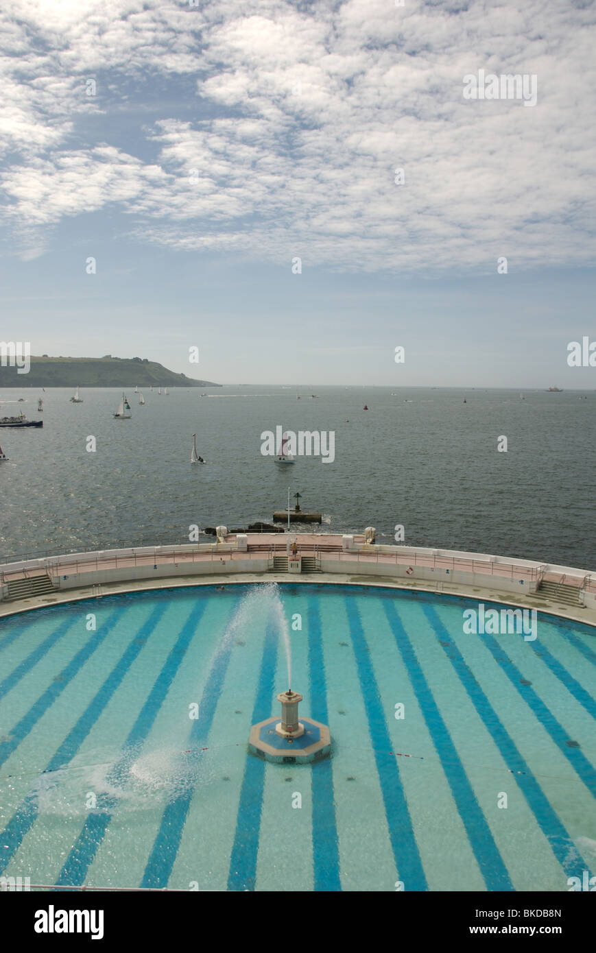 The Tinside Lido, Plymouth, Devon, UK Stock Photo - Alamy