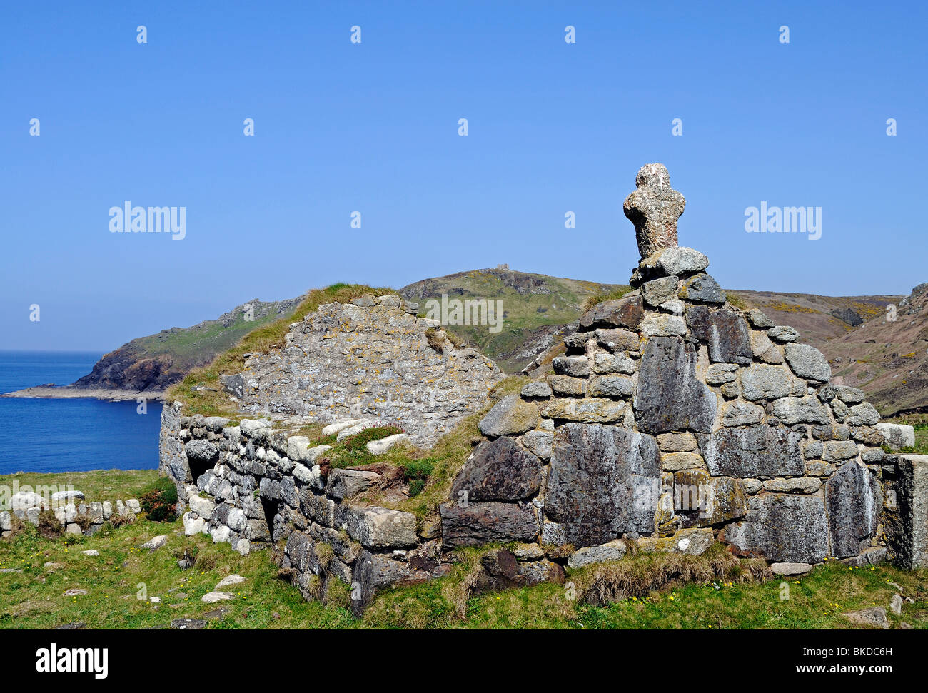 St helens chapel ruins hi-res stock photography and images - Alamy