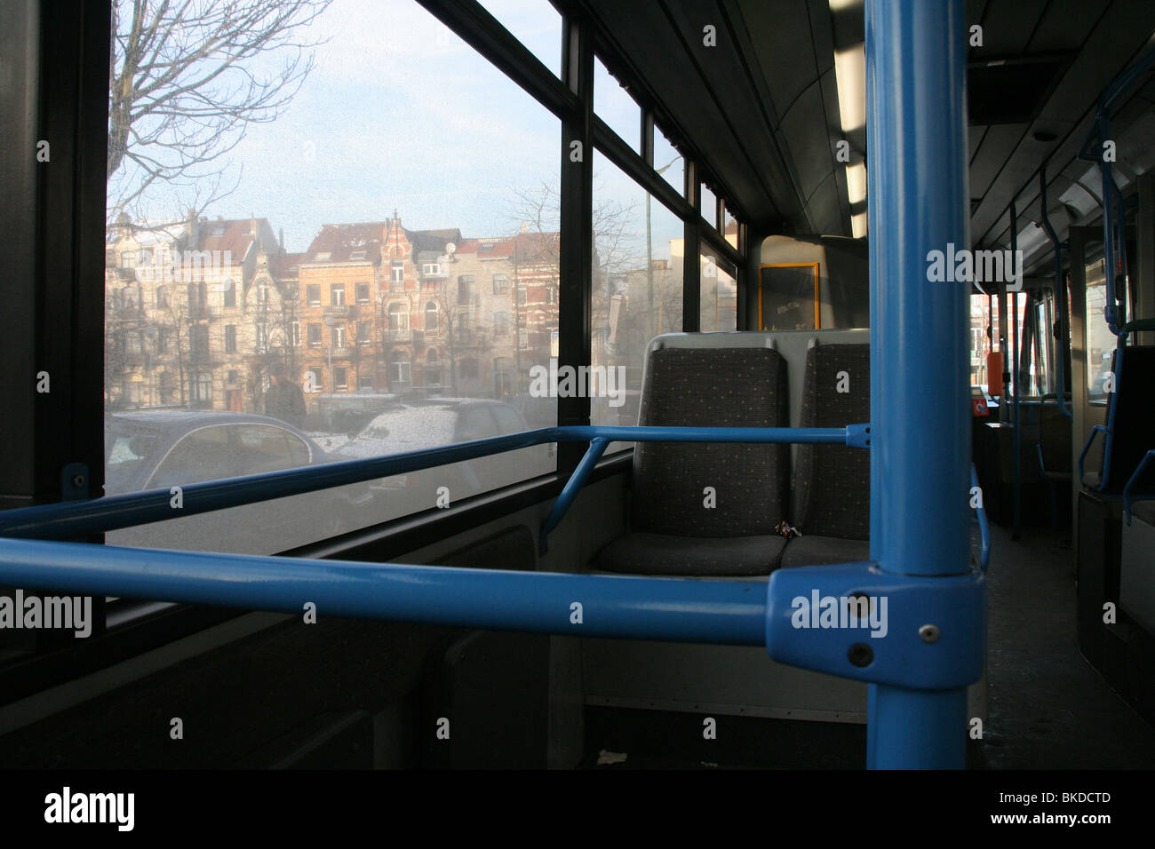 Bus of Brussels, Belgium Stock Photo - Alamy