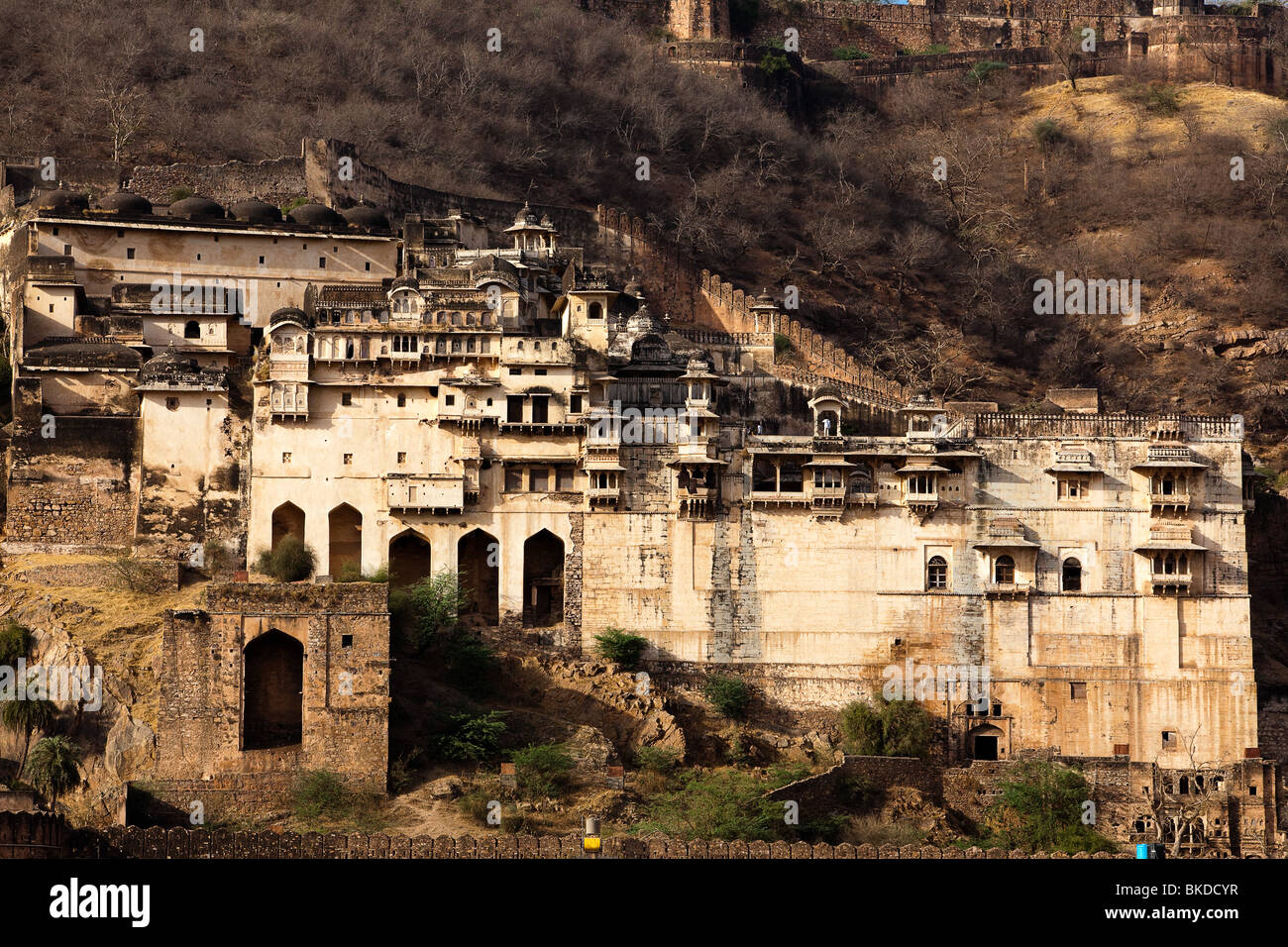 taragarh fort of Bundi in rajasthan state in india Stock Photo - Alamy