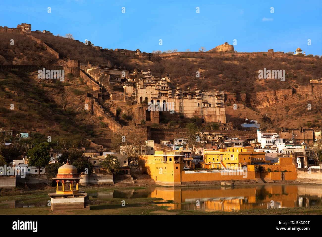 taragarh fort of Bundi in rajasthan state in india Stock Photo - Alamy