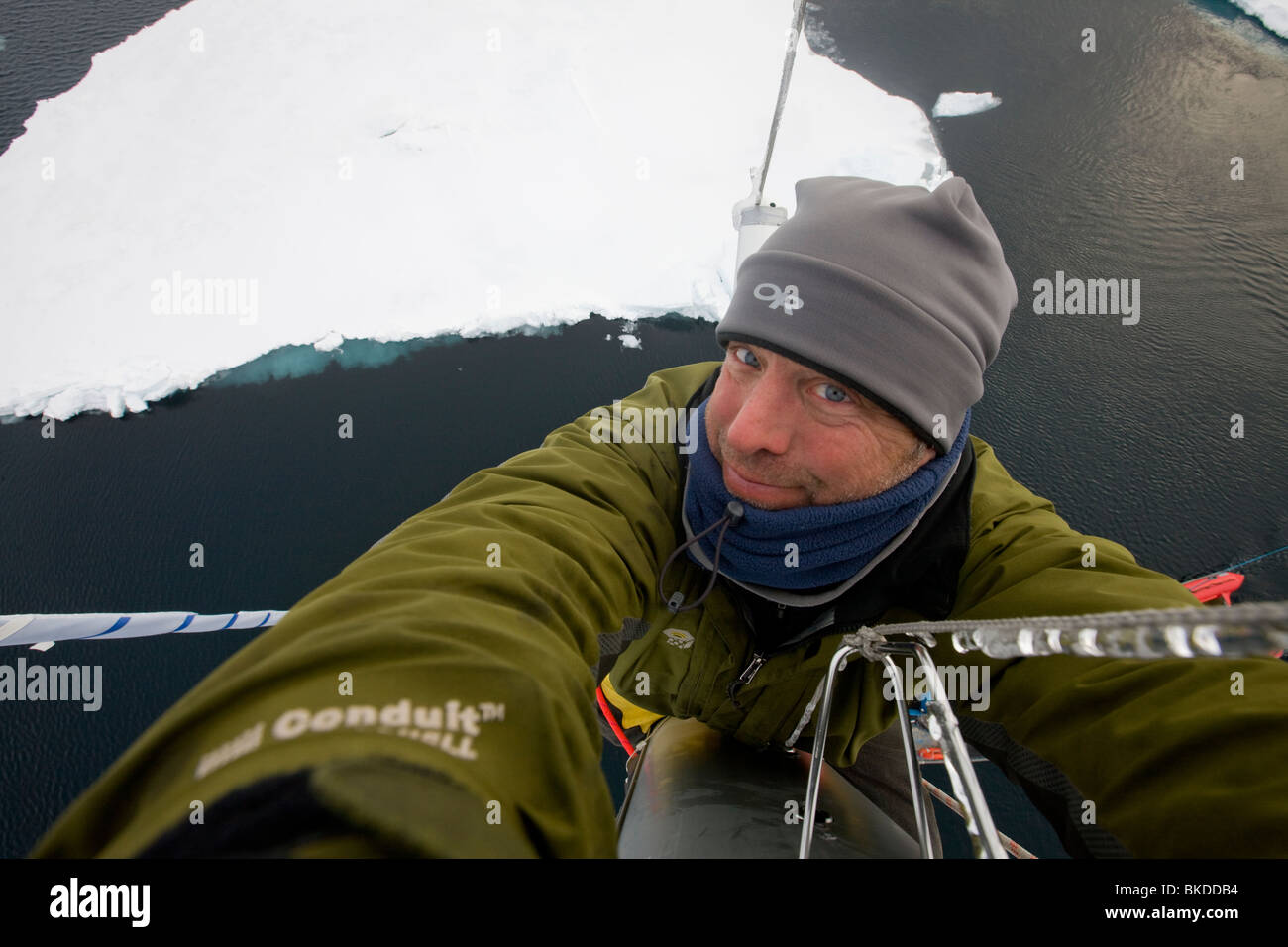 Norway svalbard spitsbergen island self portrait hi-res stock ...