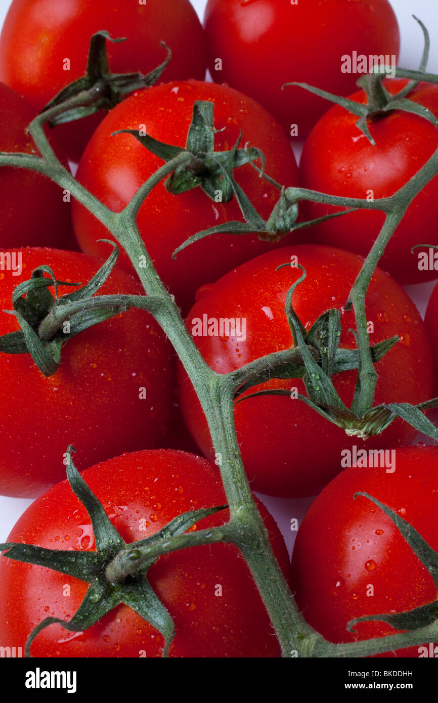 Close up of tomatoes background hi-res stock photography and images - Alamy
